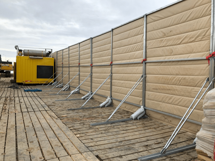 Portable Acoustic Panels - Environmental Noise Control