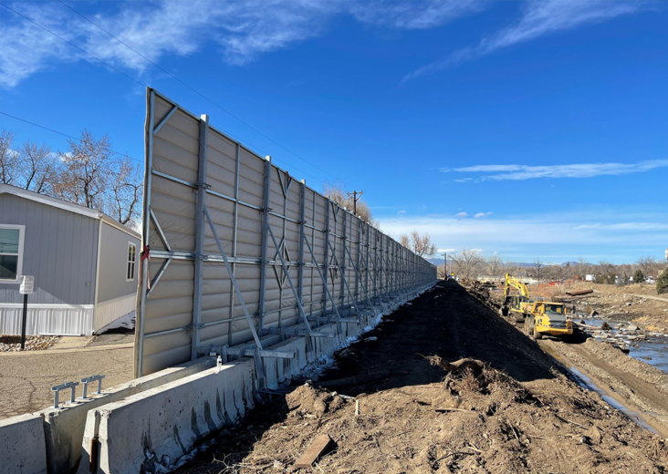 K-Rail Mounted Sound Walls - Environmental Noise Control